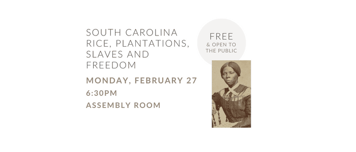 South Carolina Rice, Plantations, slaves and freedom: February 27 | A.K ...