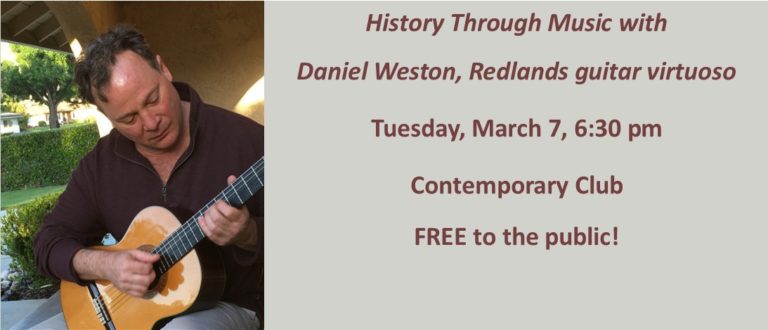 Daniel Weston: March 7